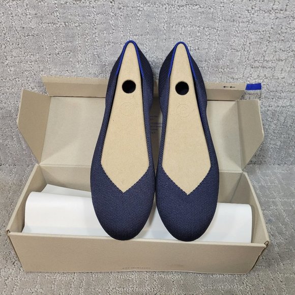 Rothy’s | Shoes | Rothys The Flat Maritime Navy Slip On Shoes Womens Size Us 6 65 7 8 9 95 ...